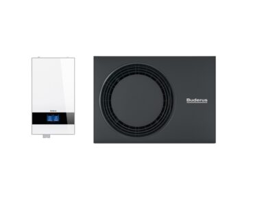 BUDERUS Luft-Wasser-Wärmepumpe Logaplus M WLW186i-12 E W, WLW-5 MB AR • AMK24 Shop